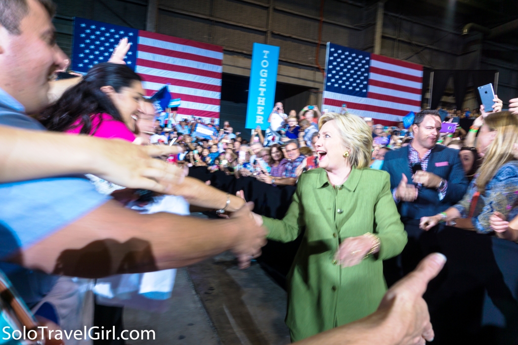 My Photos from Hillary Clinton's Presidential Campaign Rally in Tampa ...